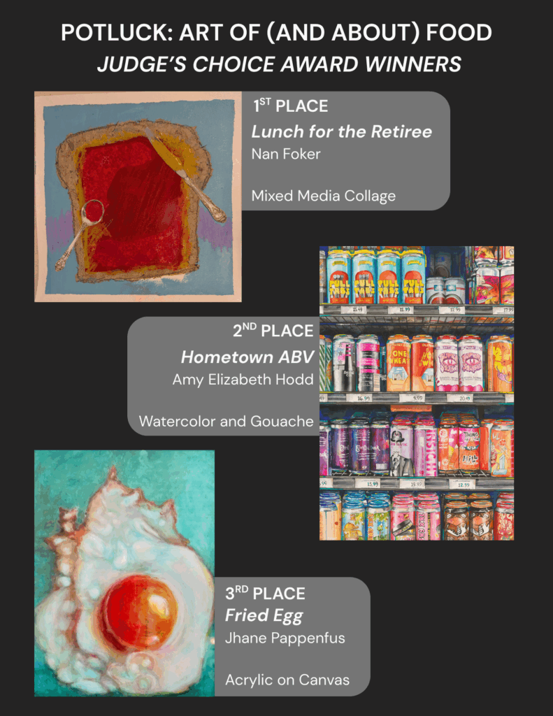 Meet Some of our ‘Potluck’ Artists – Rumriver Art Center